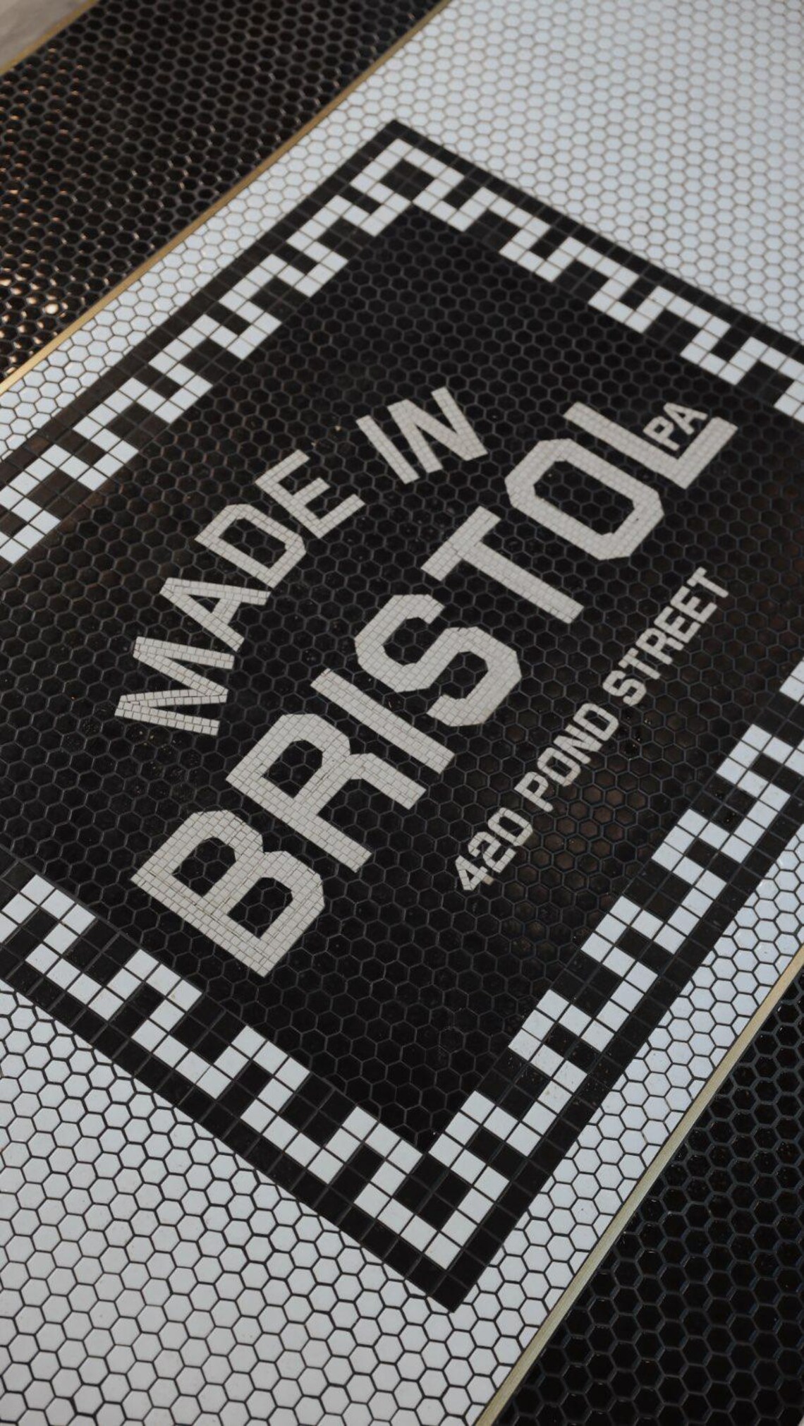 Tailored Metal Mosaic Masterpiece | Personalized Entry Floor Emblem ...
