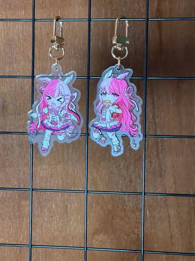 Lalabell Lullaby | Keychains | Magical Bunny Girl Vtuber - Etsy