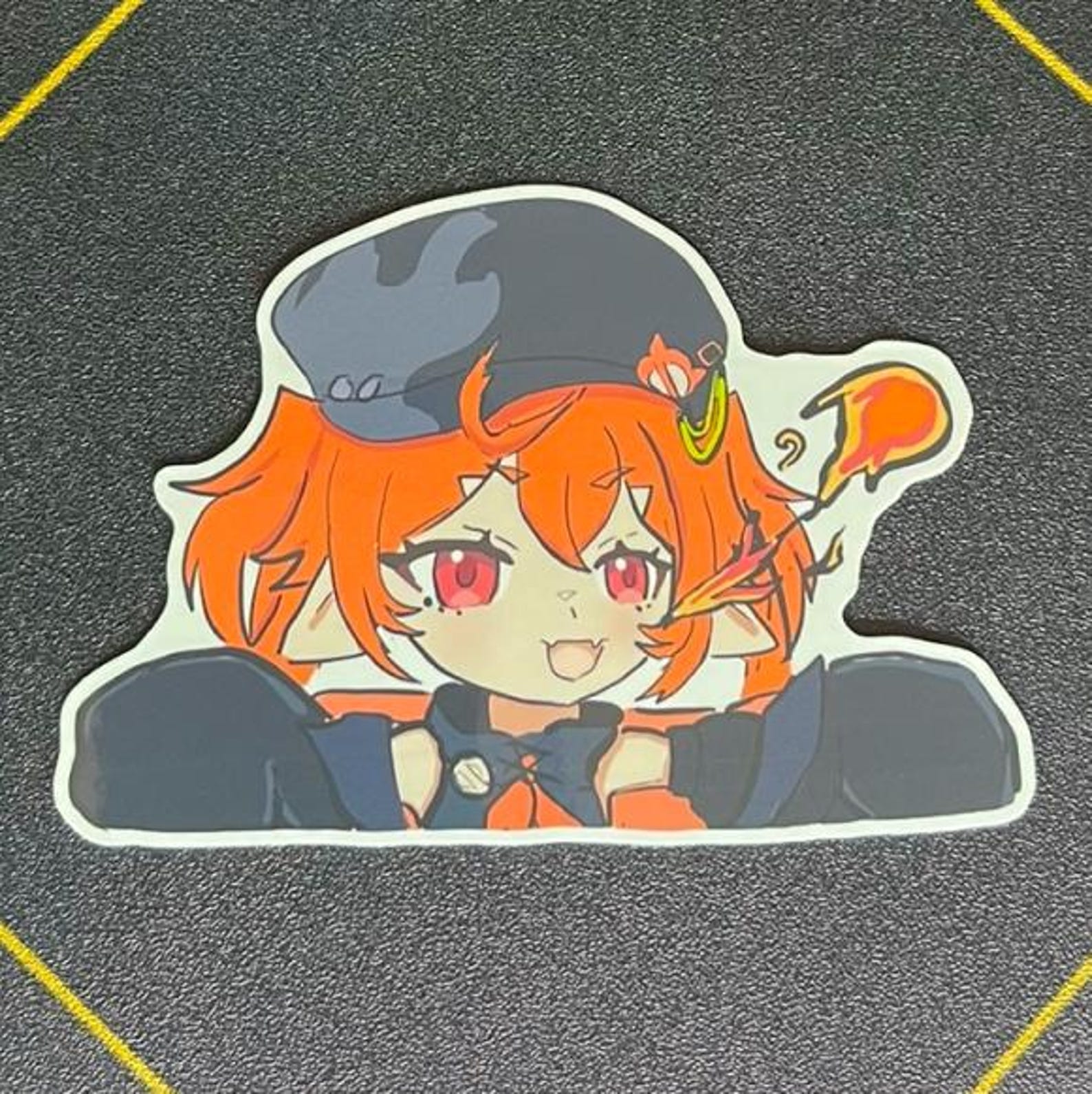 Enya Fireball - Diecut Sticker - Etsy