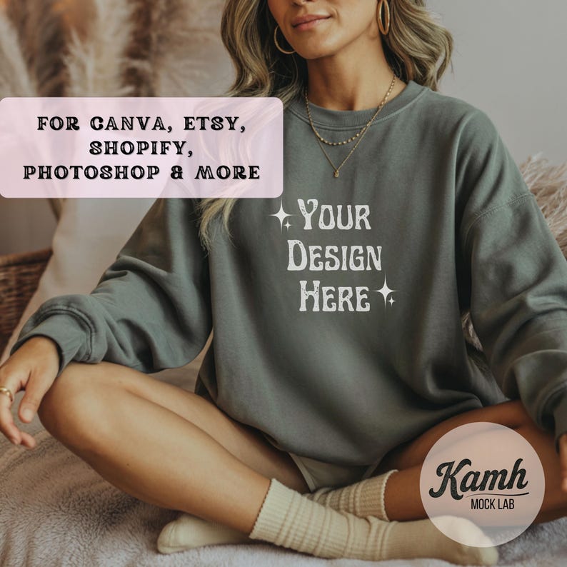 Comfort Colors 1566 Mockup Bundle | Comfort Colors Sweatshirt Mockup ...
