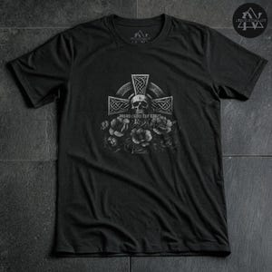 Pagan T-shirt Gothic Cross Tee Dark Academia Spooky Occult Unisex ...