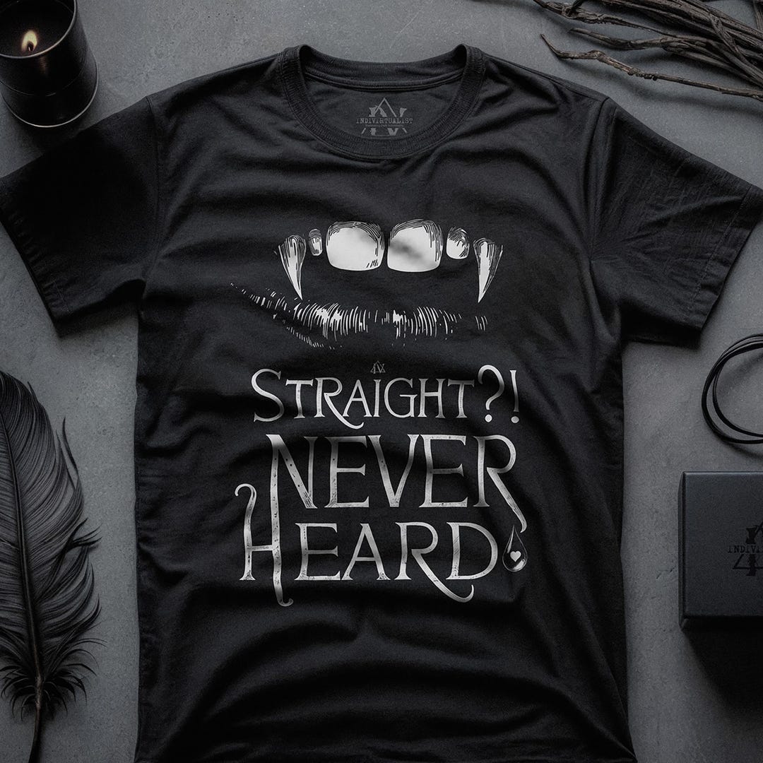 LGBTQ Vampire Shirt Gothic Pride Unisex Tee Dark Aesthetic Outfit Gay ...