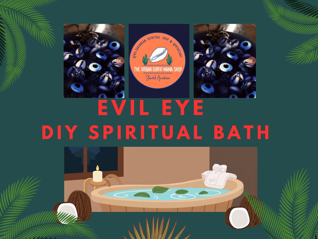 Printable Spiritual Bath Recipe for Evil Eye - Jealousy - Bad Luck || Spiritual Cleansing ...
