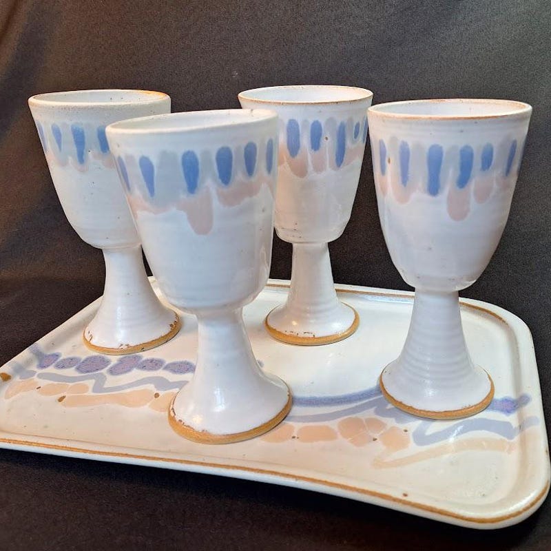 Ceramic Goblet - Etsy