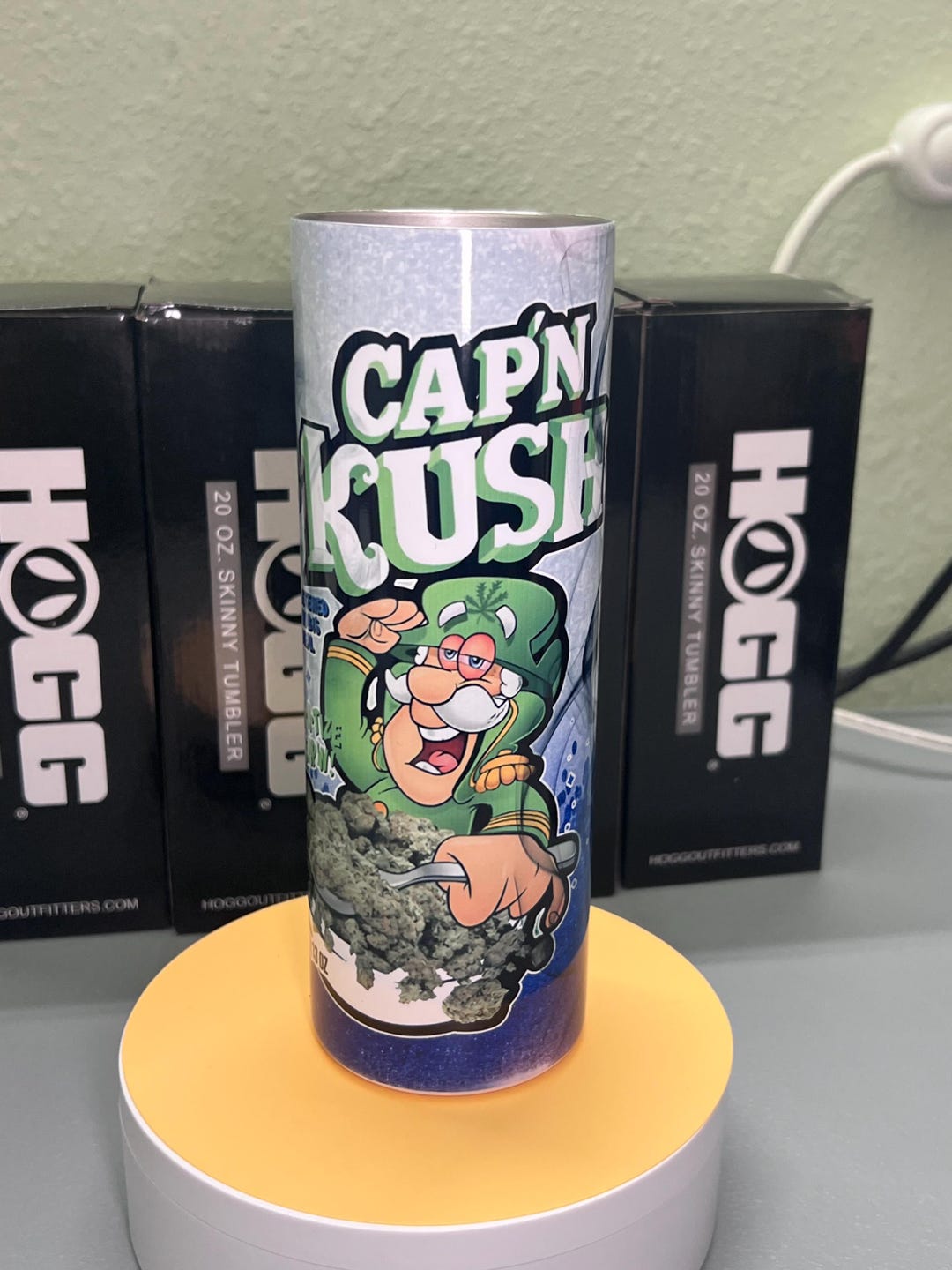 Cap’n Kush Tumbler - Etsy