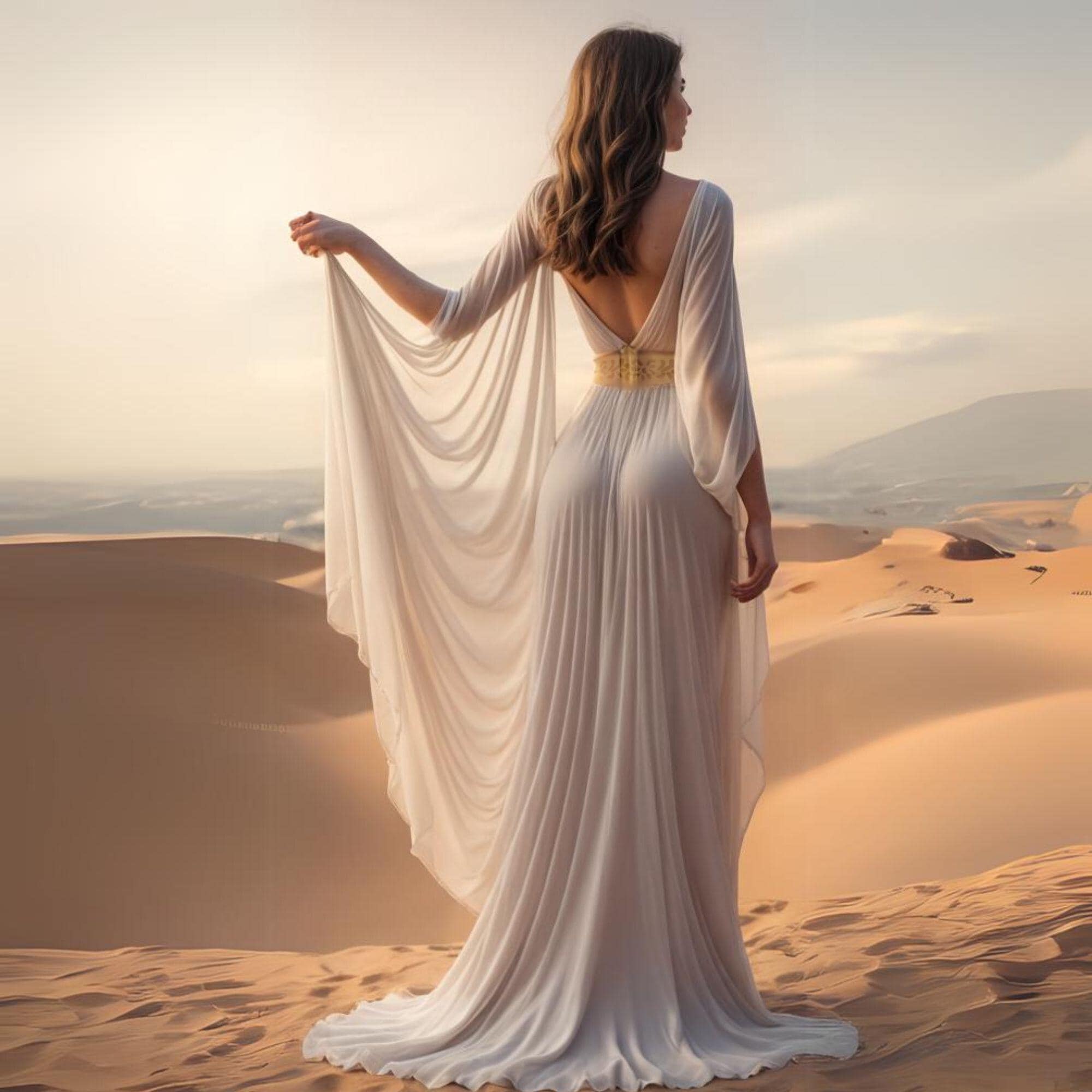 Roman Princess Elite White Goddess Maxi Gown, Royal Women Renfair Dress ...