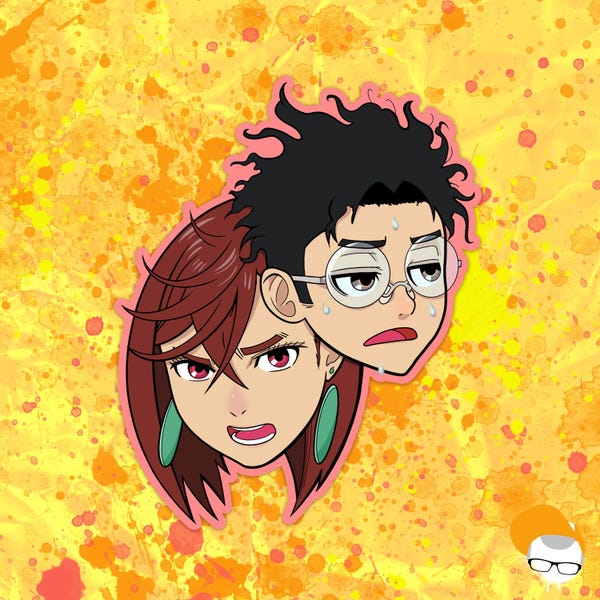 Momo Dandadan Sticker - Etsy