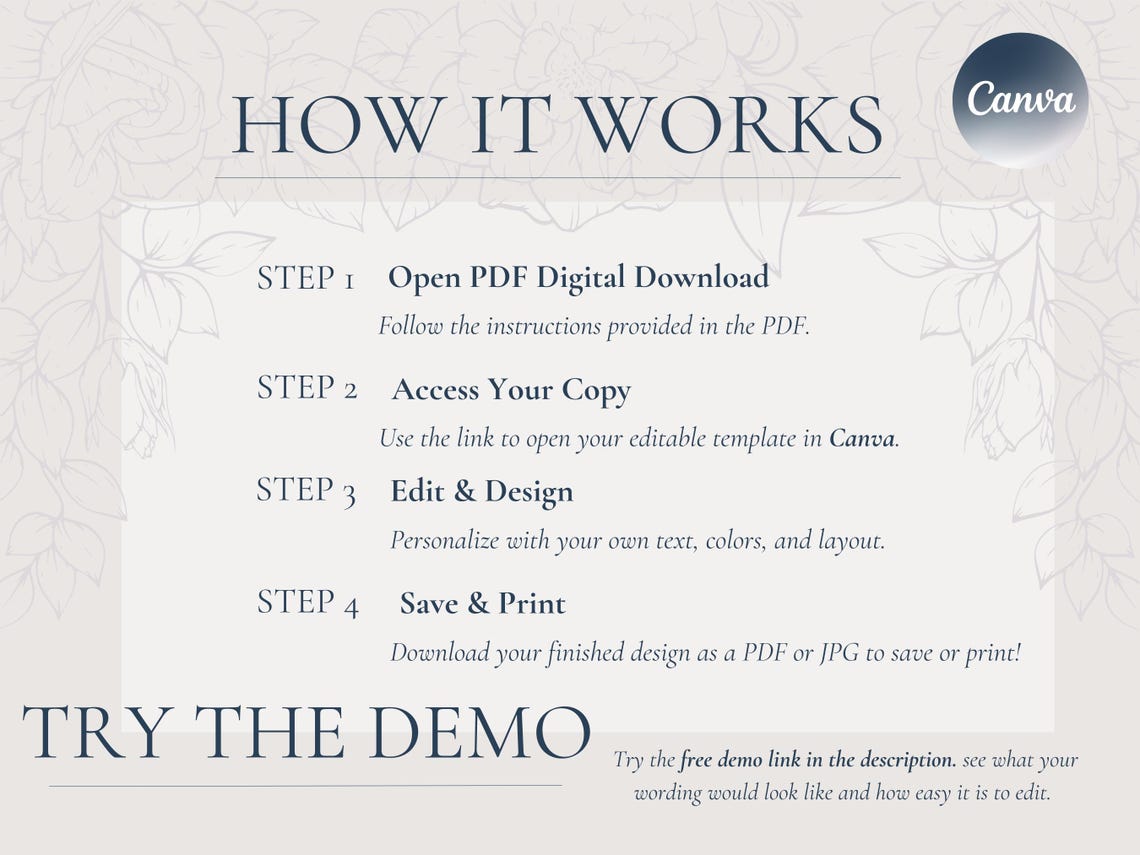 15 Editable Recipe Card Template, Floral Lavender Recipe Cards, DIY ...