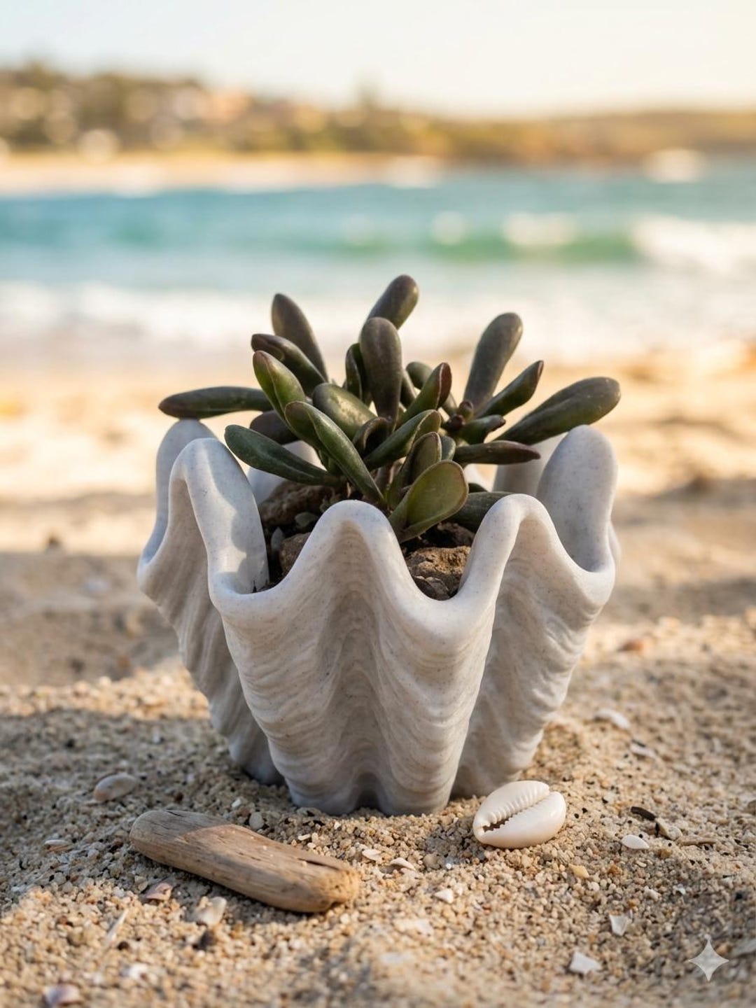Giant Clam Shell Planter - 3D Printed - Etsy