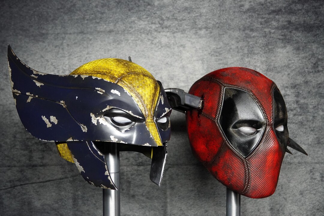 Deadpool and Wolverine Helmets - Etsy