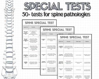 Hip, Knees, Foot and Ankle Special Tests | Physical Therapy Student ...