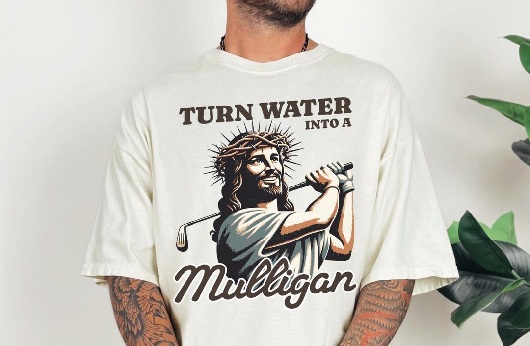 Jesus Golfing Shirt, Gifts for Men, Golfer Shirt, Golfing Shirt ...