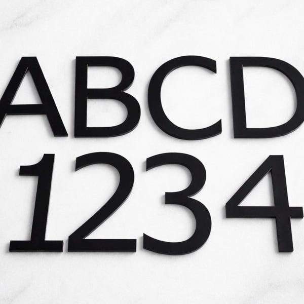 Large Acrylic Letters - Etsy
