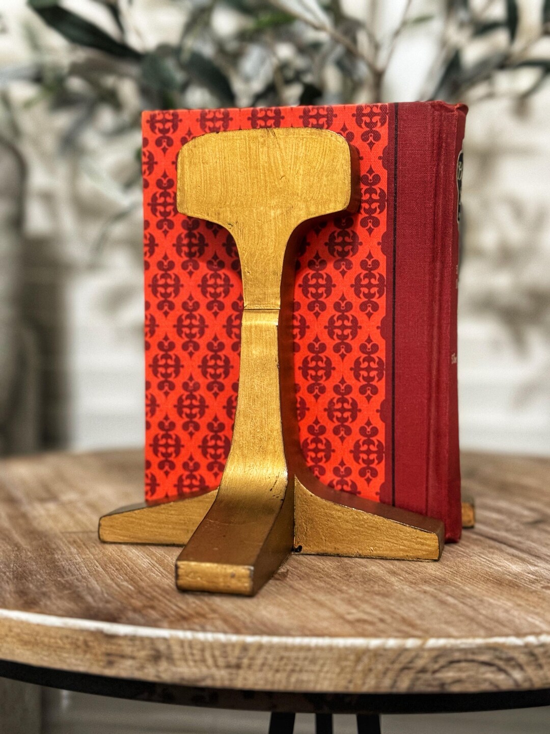 Vintage Railroad Track Rail Bookends - Etsy