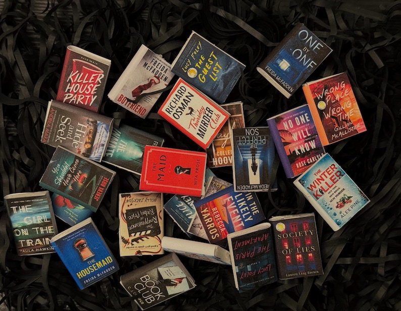 Handmade Mini Books for TBR Jar: Customizable Book Lover Gift - Etsy UK