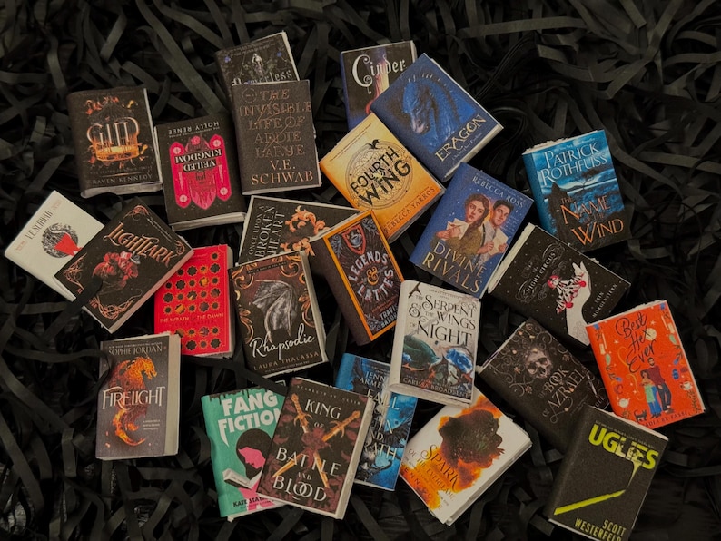 Handmade Mini Books for TBR Jar: Customizable Book Lover Gift - Etsy UK