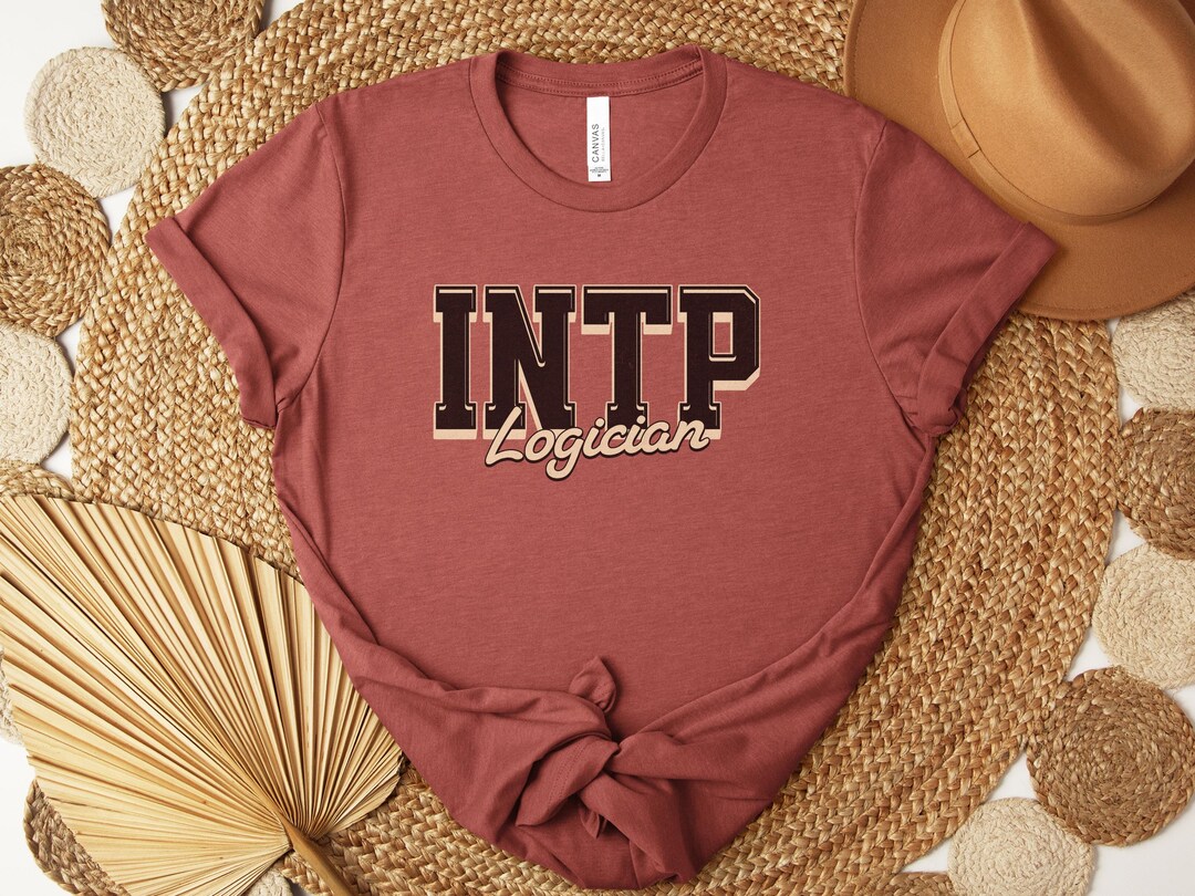 INTP Logician Block Letters T-shirt, MBTI Shirt, Gift for INTP, 16 ...