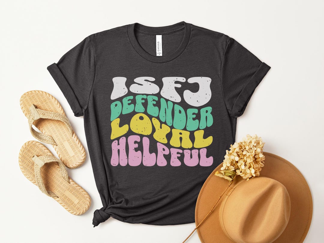Groovy ISFJ Shirt, MBTI Shirt, Defender, Myers-briggs Shirt, 16 ...