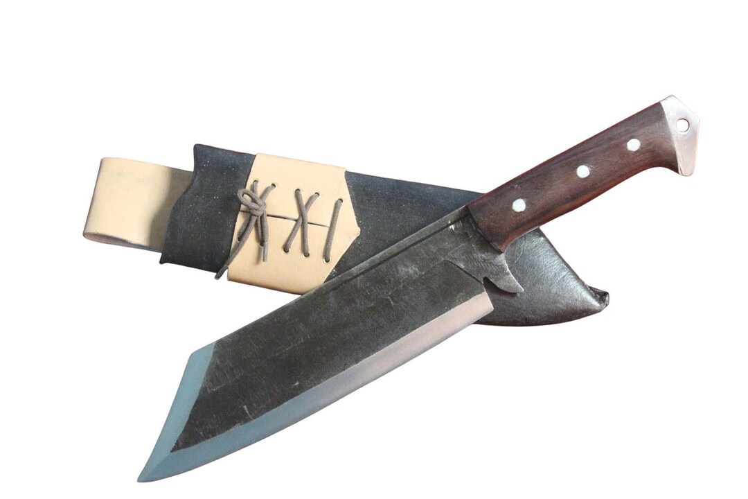 Handmade Nepalese Mukati Knife - 8 Inch Water-tempered Blade ...
