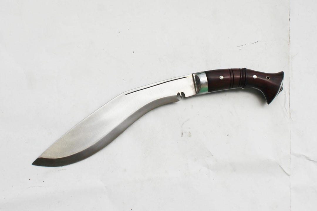 Handmade Nepalese Kukri - 10 Inch Water-tempered Blade | Traditional ...