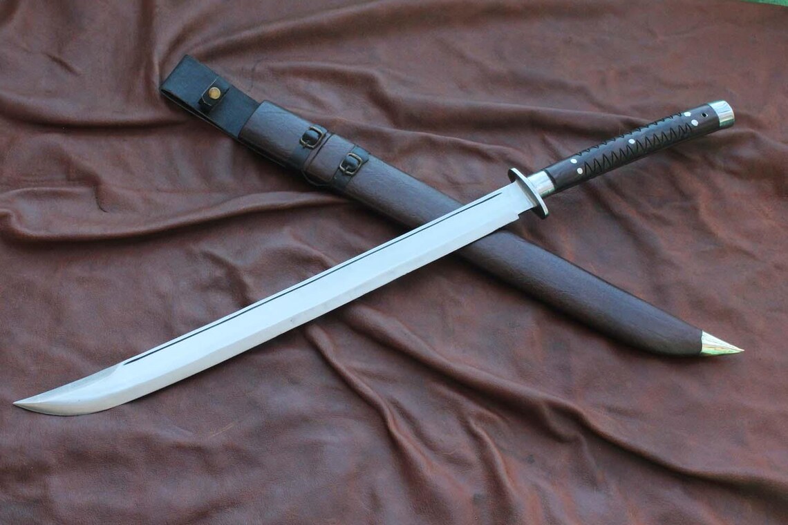 21 Inch Samurai/ Viking Sword Full Tang Handle - Etsy