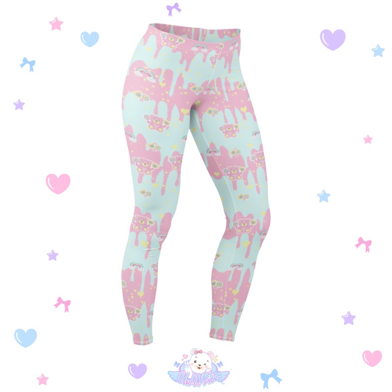 Kawaii Leggings, Fairy Kei Leggings, Yume Kawaii, Fairy Kei, Kawaii ...