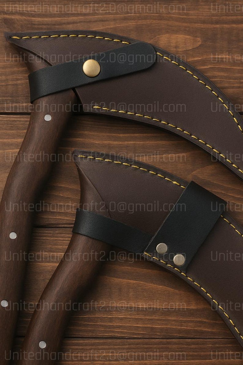 Hand Forged Japanese Kama Paik Tomahawk, Shepherds Axe High Carbon ...
