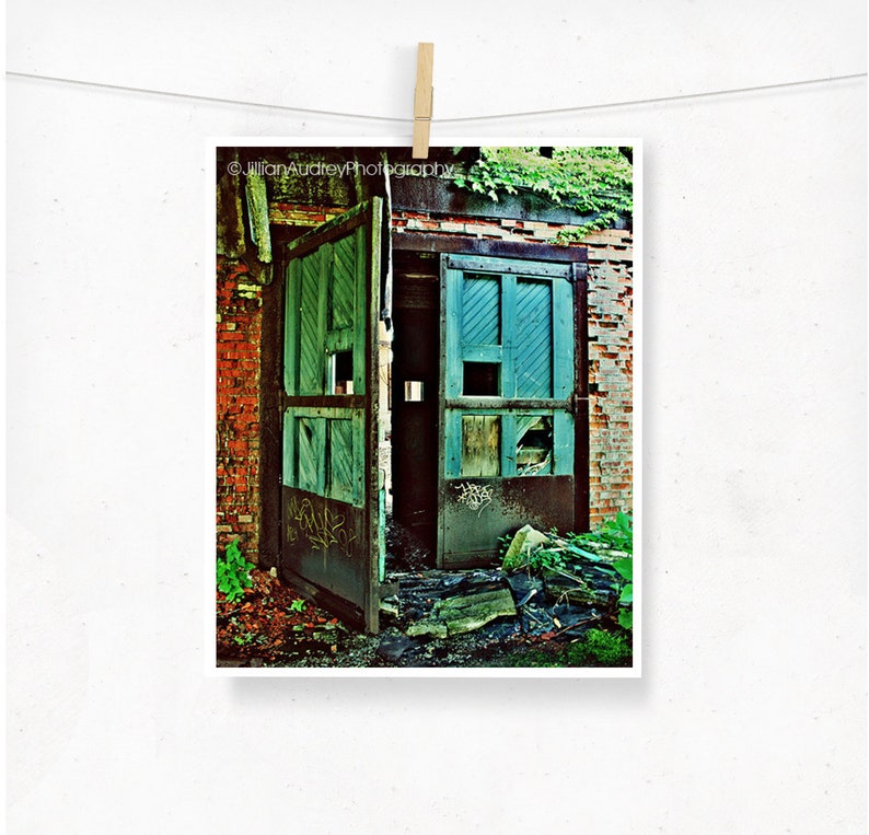 Decay Photography, Blue Doors Photography, Buffalo Photograph, Central ...