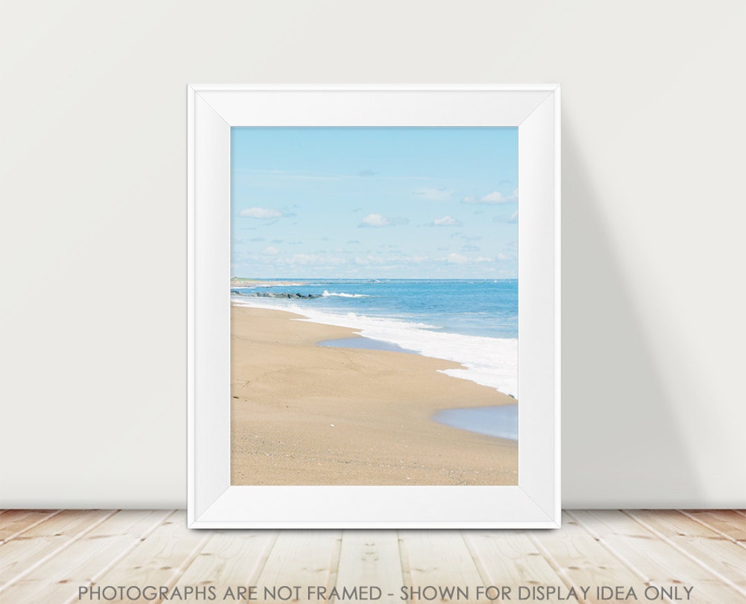 Beach Photograph, Ocean Photography, Seaside, Coastal, New England ...