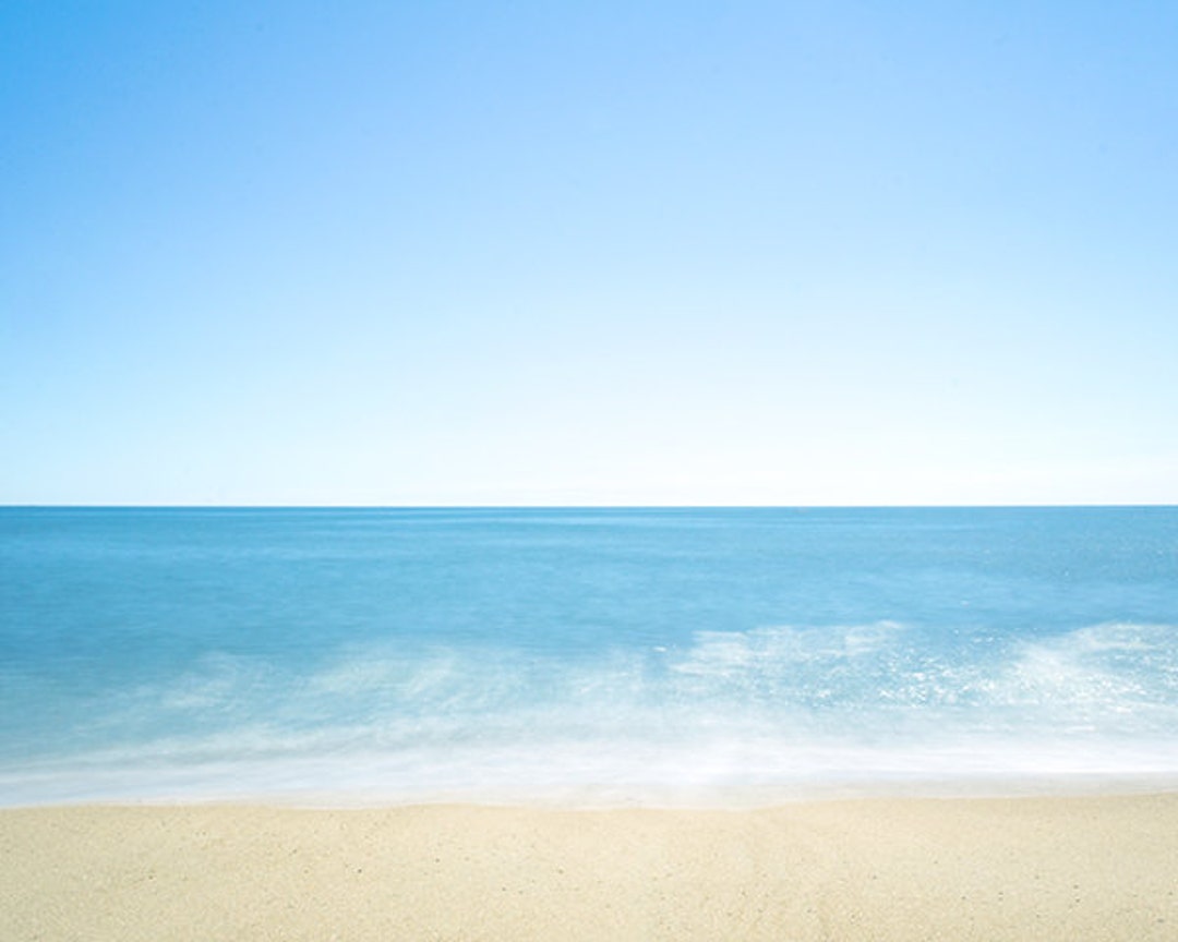 Modern Beach Art, Beach Photography, Long Exposure, Abstract, Motion ...
