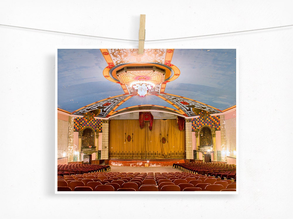 Abandoned Theater Photography, Urban Decay Photograph, Urbex, Lansdowne ...