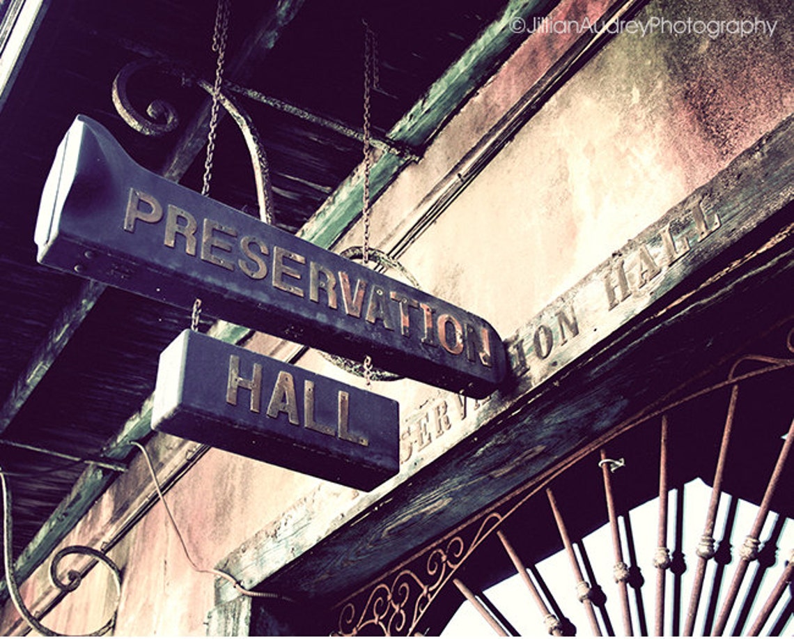 Preservation Hall New Orleans Photograph 8x10 Fine Art Photo Print ...