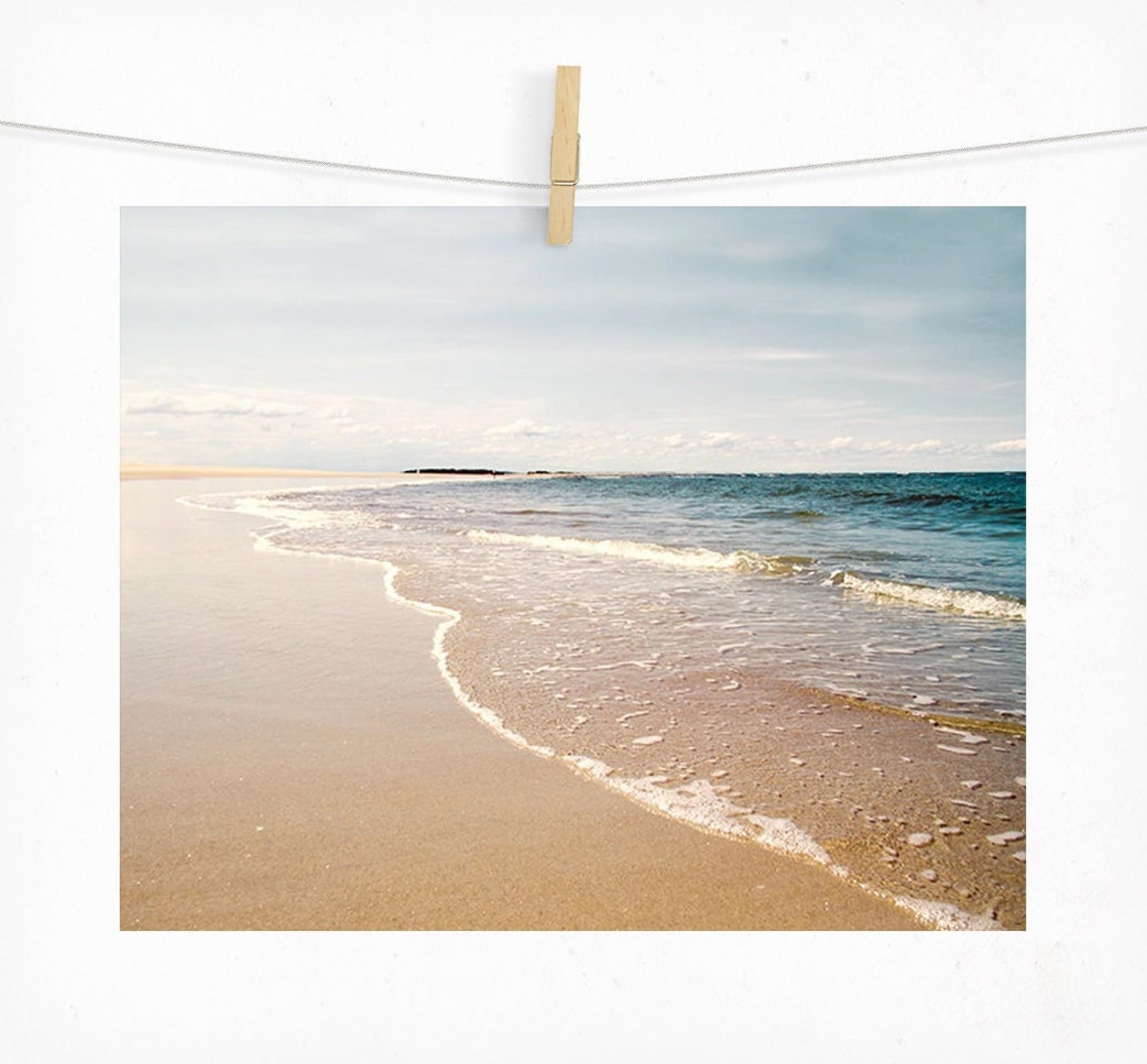 Beach Photography Calm Waters Beach Landscape Ocean - Etsy