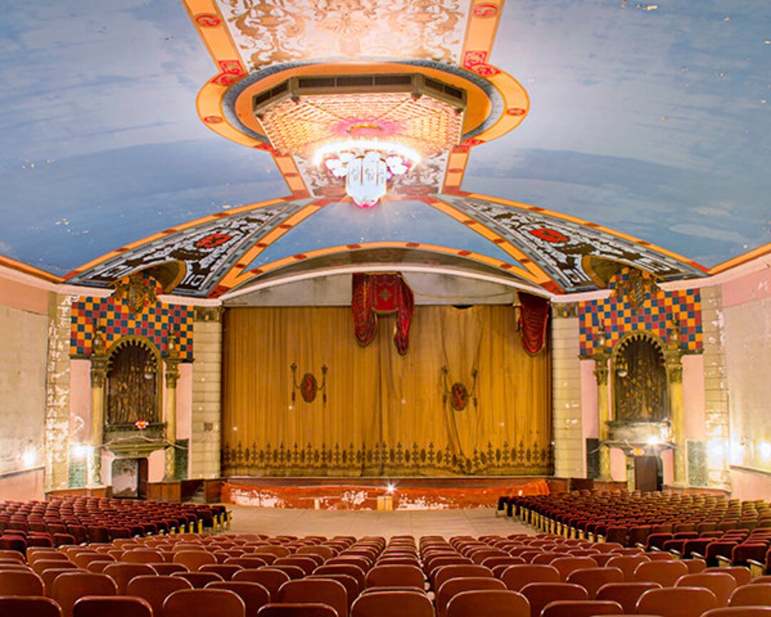 Abandoned Theater Photography, Urban Decay Photograph, Urbex, Lansdowne ...
