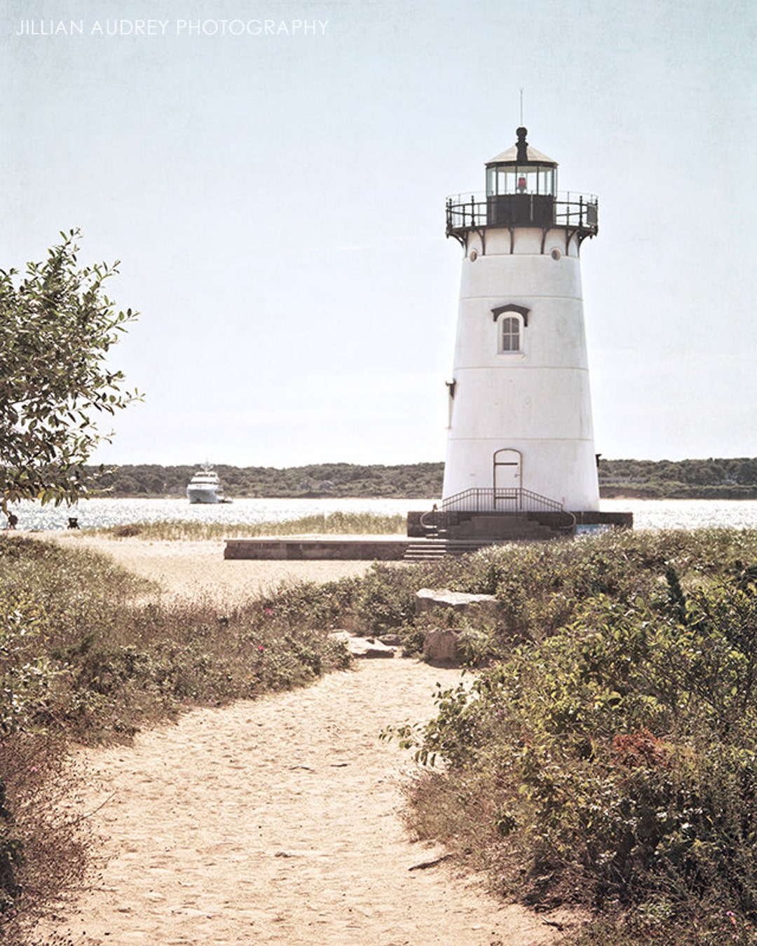 Lighthouse Photography, Martha's Vineyard, Nautical Coastal Decor ...