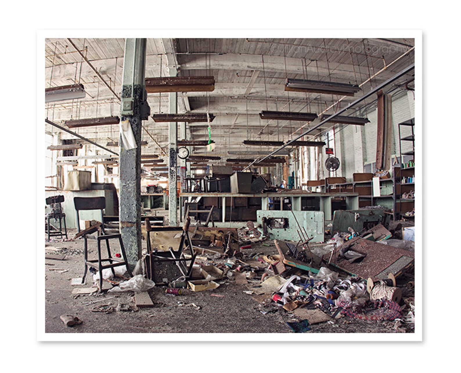 Dark Urban Decay Photography, Abandoned Sewing Factory Fine Art ...