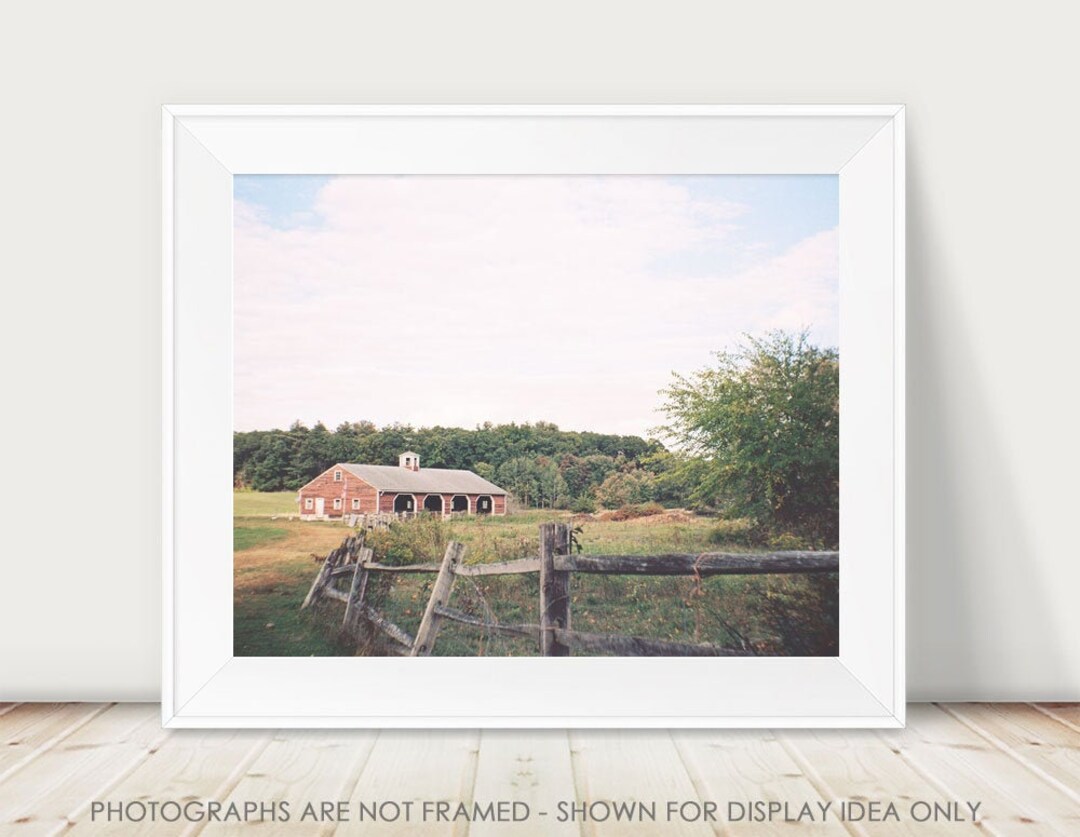 Farm Photograph, Barn Photograph, Film Photograph, Dreamy Natural ...