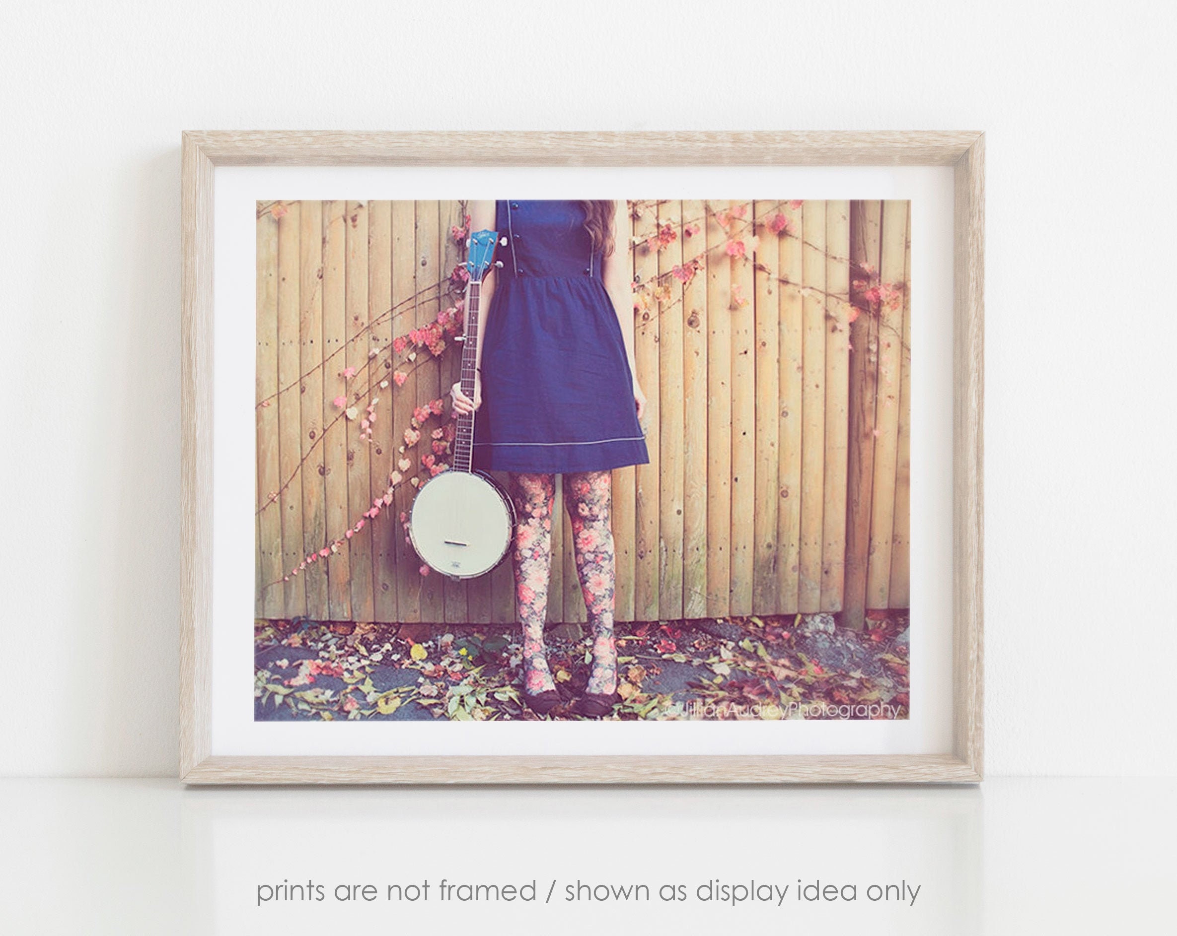 Portrait Photograph, Banjo Player Portrait, Fashion Photography, Autumn ...