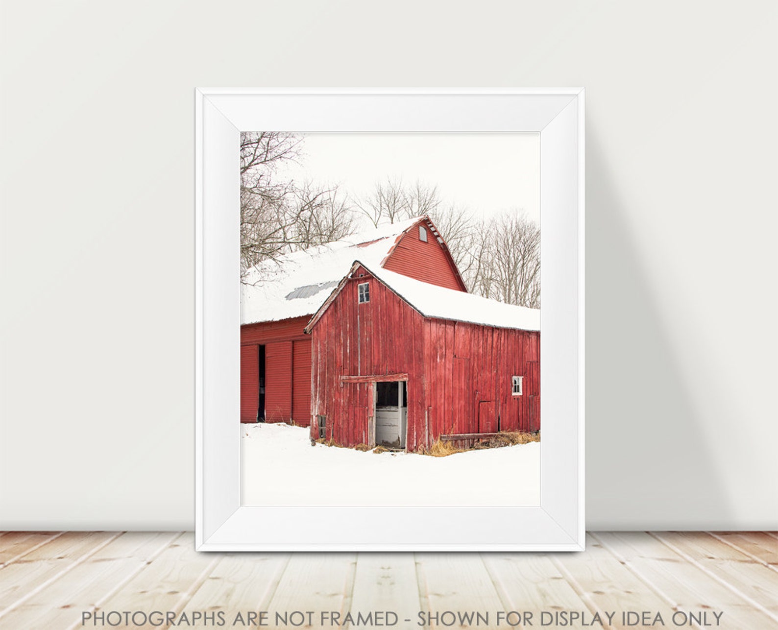 Red Barn Photography, Modern Farmhouse Art, Farmhouse Chic Decor, Rural ...