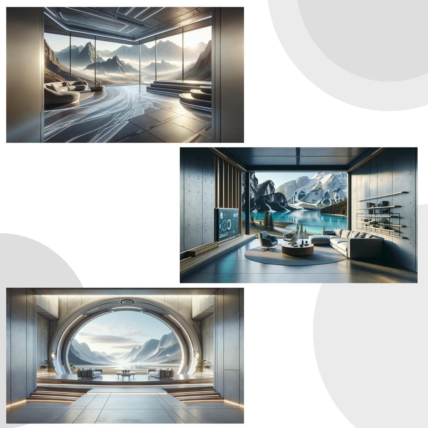 21 Virtual Backgrounds for Google Meet, Zoom, Facetime. High-tech ...