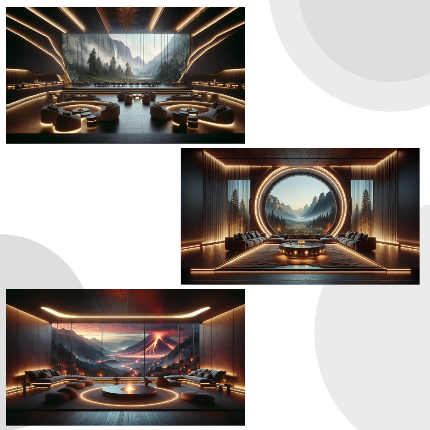 21 Virtual Backgrounds for Google Meet, Zoom, Facetime. High-tech ...