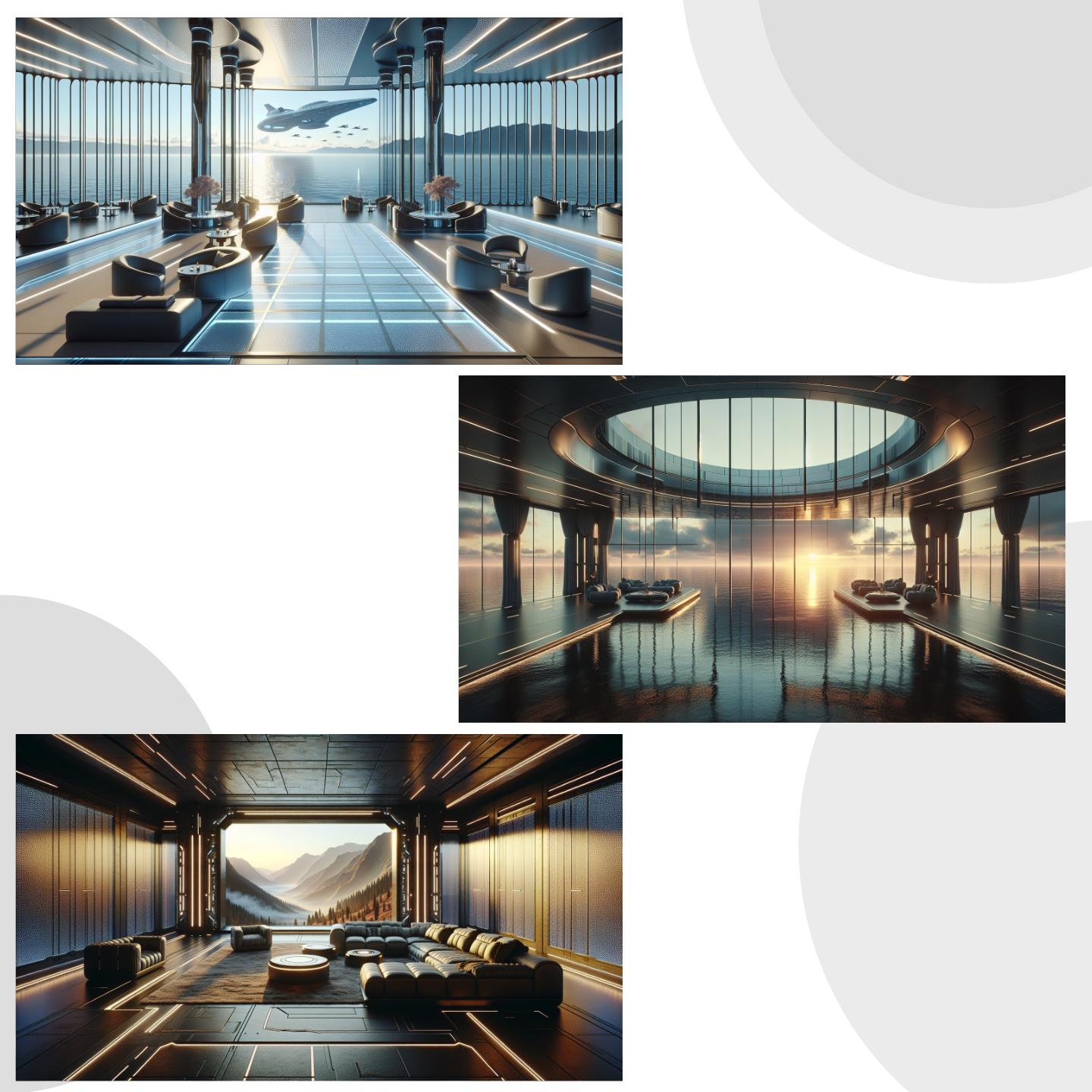 21 Virtual Backgrounds for Google Meet, Zoom, Facetime. High-tech ...