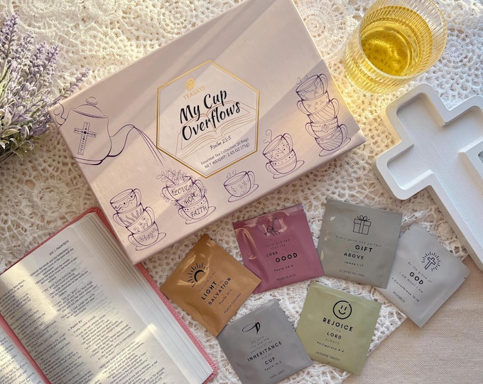 Christian Tea Gift Set Featuring Bible Verses by TEASAYS| 30 Premium ...