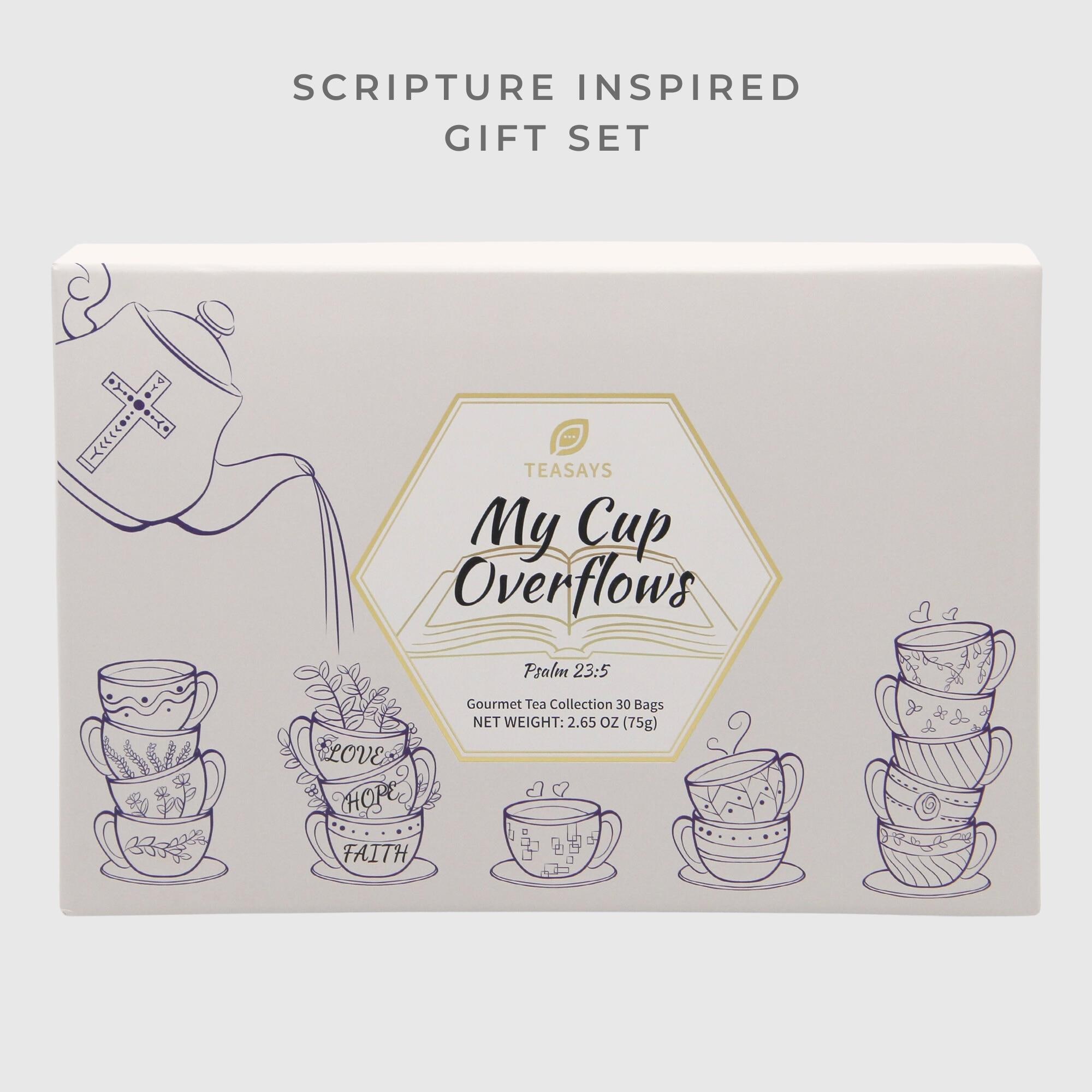 Christian Tea Gift Set Featuring Bible Verses by TEASAYS| 30 Premium ...