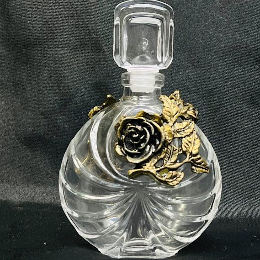 Van Cleef VCA Vintage 1960 Crystal Used Perfume Bottle Van Cleef ...