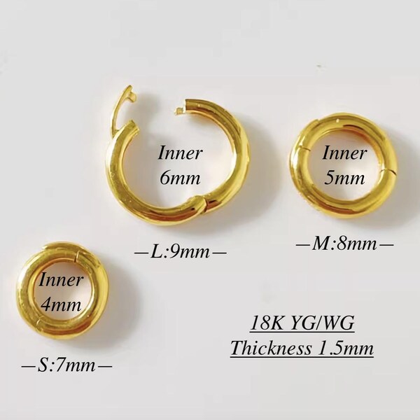 Gold Round Locks - Etsy