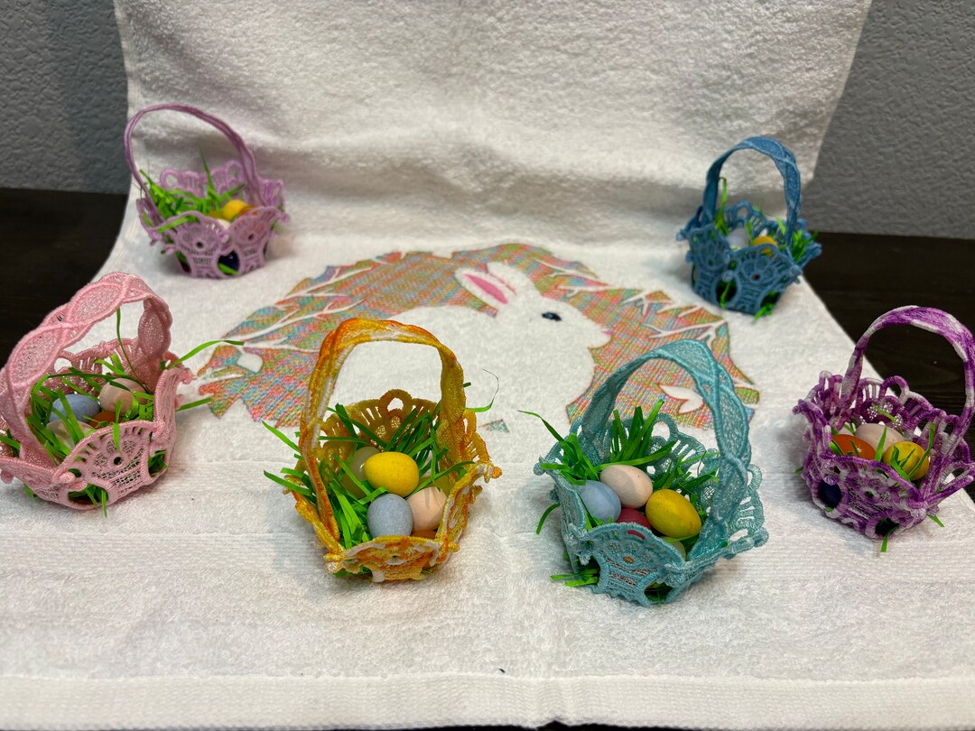 3D Basket for Spring, Easter, Wedding Favors - Etsy