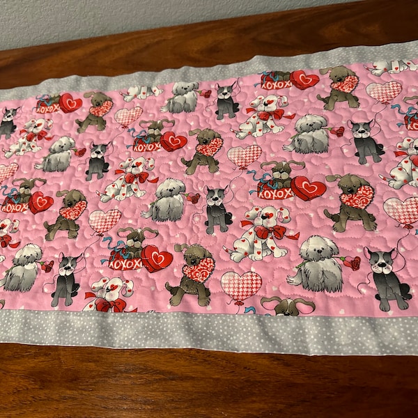 Dogs Table Runner - Etsy