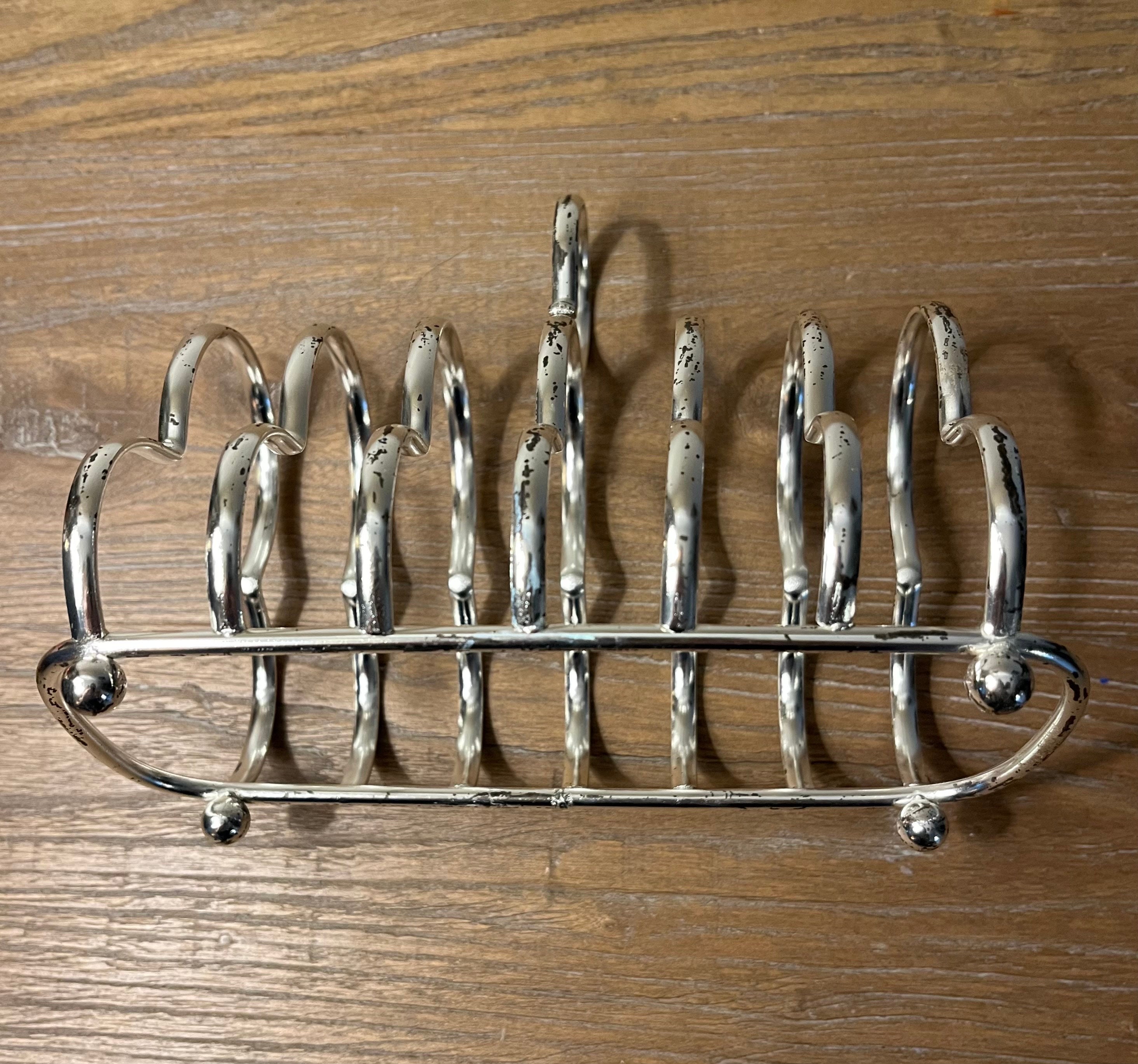 Vintage Silverplated English Toast Rack - Etsy