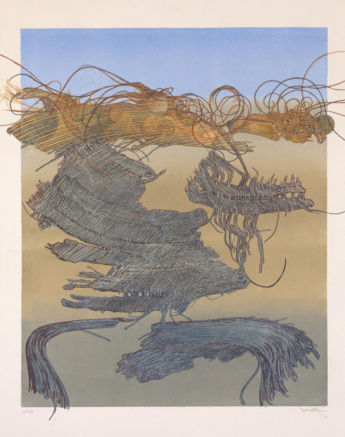 Bountiful Beauty - Hand Modified Collagraph Print - Etsy